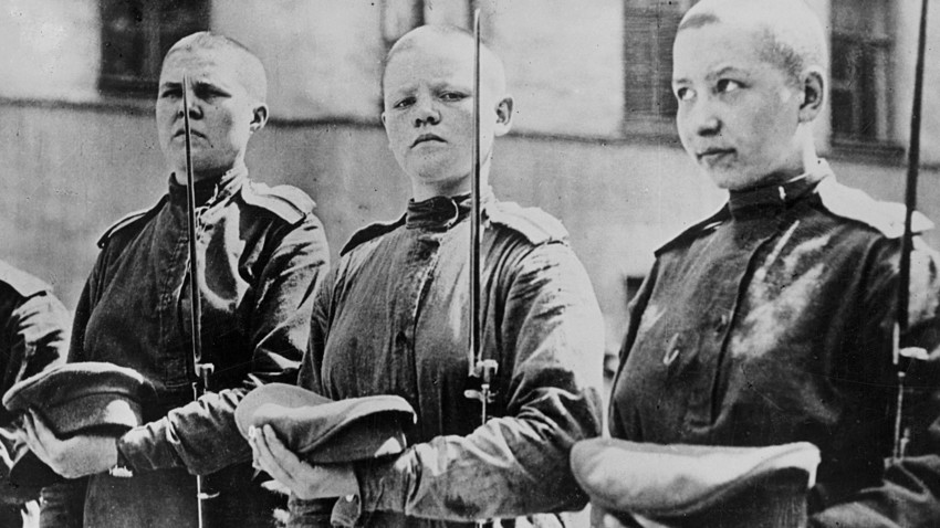 Women of the Great War: The Russian Women’s Battalion of Death ...